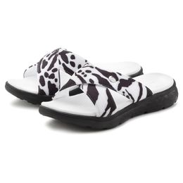 Venice Beach Damen Badepantolette "Sandale, Badeschuh, Sommerschuhe, Badelatsche, Flip Flop, Badeschlappe", Gr. 40, schwarz, Obermaterial: 100%