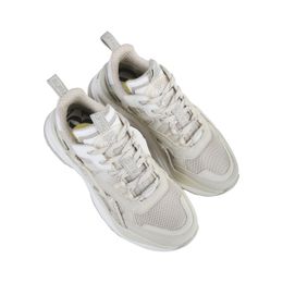 Buffalo Damen Trainingsschuh "Buffalo Damen Buffalo Triplet Hollow Sneaker Low", Gr. 42, beige, Kunstfaser, Schuhe