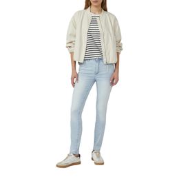 s.Oliver Damen Skinny-fit-Jeans "IZABELL", blau, Gr. 46, Denim/Jeans, Obermaterial: 84% Baumwolle, 14% Polyester, 2% Elasthan, Jeans, in coolen,