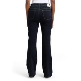 Damen Bootcut-Jeans "AVA", blau, Gr. 32, Tom Tailor Denim, unifarben, Denim/Jeans, Obermaterial: 99% Baumwolle, 1% Elasthan, Jeans, mit Taschen