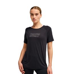 Roxy Damen T-Shirt "Everyday Flow", schwarz, Gr. XS, Obermaterial: 65% Polyester, 35% Viskose., Shirts