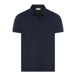 Herren Poloshirt "CLASSIC MONOGRAM"schwarz sapphire, Gr. L, Calvin Klein Jeans, unifarben, Jersey, Obermaterial: 100% Baumwolle, Shirts, normale