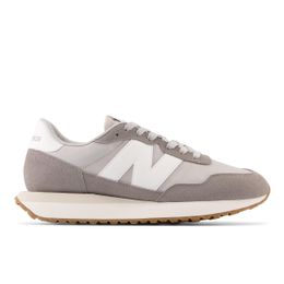 New Balance Damen Sneaker "237", Gr. 41, grau, Leder, Synthetik, Textil, Schuhe, f&uuml;r Erwachsene geeignet, mit Gummilaufsohle
