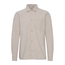 Casual Friday Herren Langarmhemd "Langarmhemd CFAlvin", beige, Gr. L, Obermaterial: 100% Baumwolle CO., Hemden