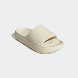 Damen Badesandale "LUMIA ADILETTE", adidas Sportswear, Gr. 39, wei&szlig;, Synthetik, Schuhe, Badelatschen