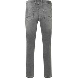 MAC Herren Slim-fit-Jeans "Arne-Pipe light", grau, Gr. 34, Denim/Jeans, Obermaterial: 90% Baumwolle, 8% Polyester, 2% Elasthan, Jeans, schmaler