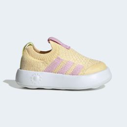 M&auml;dchen Slip-On Sneaker "BUBBLECOMFY KIDS", adidas Sportswear, Gr. 26, beige, Textil, Schuhe, f&uuml;r Kinder