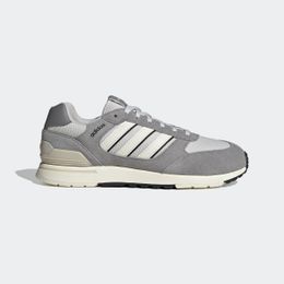 Herren Sneaker "RUN 80S", adidas Sportswear, Gr. 43grau one, sanftes wei&szlig;, aluminium, Leder, Synthetik, Textil, Schuhe