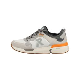 Rieker Herren Sneaker "Rieker Sneaker Textil", Gr. 42wei&szlig;, grau, Textil, Schuhe