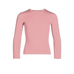 happy girls M&auml;dchen Langarmshirt, rosa, Gr. 158, unifarben, Jersey, Obermaterial: 95% Baumwolle, 5% Elasthan, Shirts, in Basic-Form