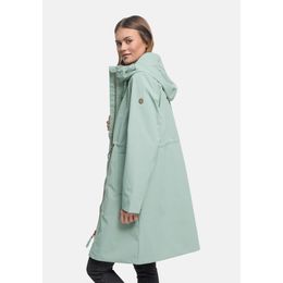 Marikoo Damen Outdoorjacke "Zilandaa"smokey mint, Gr. XL, Obermaterial: 100% Polyester. Futter: 100% Polyester. Wattierung: 100% Polyester.