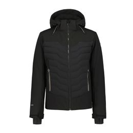 Icepeak Herren Softshelljacke "Icepeak FREMONT"basic schwarz, Gr. 56, Softshell, Obermaterial: 97% Polyester, 3% Elasthan. Futter: 100% Polyester.