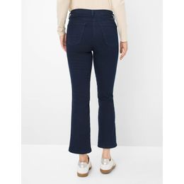 Damen 5-Pocket-Jeans "Style LAURA KICK"dunkelblau, Gr. 46, RAPHAELA BY Brax, Denim/Jeans, 76% Baumwolle, 21% Polyester, 3% Elasthan, Jeans