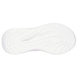 Skechers M&auml;dchen Sneaker "WAVE 92", Gr. 33, rosa, Textil, Glitzer, Schuhe, Freizeitschuh mit Klettverschluss, Gr&ouml;&szlig;enschablone zum Download