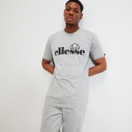 Ellesse Herren T-Shirt "H T-SHIRT", grau, Gr. S, Obermaterial: 70% Baumwolle, 30% Polyester, Shirts