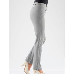 CLASSIC Damen Bequeme Jeans, grau, Gr. 44, unifarben, 78% Baumwolle, 20% Polyester, 2% Elasthan, Jeans