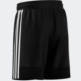 Jungen Trainingsshorts "TIRO 25 ESSENTIALS WOVEN KIDS", schwarz-wei&szlig;, Gr. 128, adidas Performance, Obermaterial: 100% Polyester, Hosen
