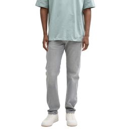 Herren Slim-fit-Jeans, blau, Gr. 33, Tom Tailor Denim, unifarben, Denim/Jeans, Obermaterial: 70% Baumwolle, 28% Polyester, 2% Elasthan, Jeans, mit
