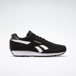 Reebok CLASSIC Damen Sneaker "REEBOK REWIND RUN", Gr. 38,5, schwarz-wei&szlig;, Synthetik, Textil, Schuhe