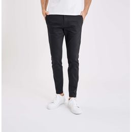 MAC Herren Chinohose "Griffin", schwarz, Gr. 34, Web, Obermaterial: 70% Baumwolle, 26% Polyamid, 4% Elasthan, Hosen, mit Taschen
