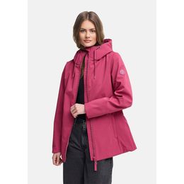 Marikoo Damen Outdoorjacke "Minaa"berry wine, Gr. XS, Obermaterial: 100% Polyester; Futter: 100% Polyester; Wattierung: 100% Polyester; &Auml;rmelfutter: