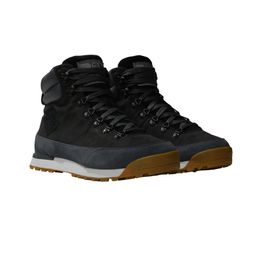 The North Face Herren Schn&uuml;rboots "M BACK-TO-BERKELEY IV LEATHER WP", Gr. 44, schwarz, Leder, Schuhe, wasserdichtes Leder,atmungsaktiv