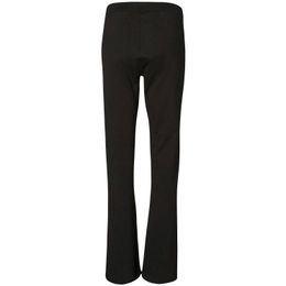 V&eacute;ro Moda VERO MODA Damen Bootcuthose "VMKAMMA", schwarz, Gr. L, unifarben, Milano Rib, Obermaterial: 65% Viskose, 30% Nylon, 5% Elasthan, Hosen