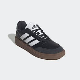 Herren Sneaker "COURTBLOCK", adidas Sportswear, Gr. 40, schwarz-wei&szlig;, Synthetik, Schuhe