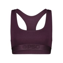 Bustier PSD "PLUM MDL SLD SB Damen", Damen, Gr. L, Einheitsgr&ouml;&szlig;e, lila, 47% Modal, 47% Baumwolle, 6% Elasthan, BHs Bustier