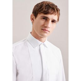 Seidensticker Herren Smokinghemd "Schwarze Rose", wei&szlig;, Gr. 41, unifarben, 100% Baumwolle, Hemden, Gala Uni