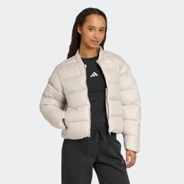 Damen Winterjacke "ESSENTIALS CLIMAWARM KUNSTDAUNEN PUFFER"wonder aluminium, Gr. M, adidas Sportswear, Obermaterial: 100% Polyester, Jacken