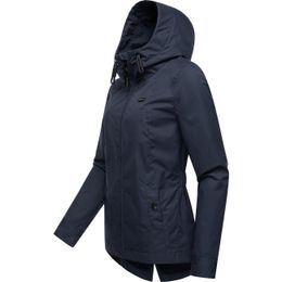Ragwear Damen Outdoorjacke "Monade &Uuml;bergang", blau, Gr. XS, Obermaterial: 100% Polyester. Innenfutter: 100% Polyester, Jacken, stylische