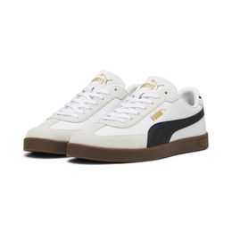 Puma Damen Sneaker "Puma Club II Era Sneakers Erwachsene", Gr. 42, schwarz-wei&szlig;, Obermaterial: Kuhleder, Synthetik, Leder. Futter: Textil, Synthetik.