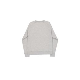 Herren Sweater "Basic Sweatshirt BL", grau, Gr. L, Alpha Industries, Obermaterial: 80% Baumwolle, 20% Polyester, Sweatshirts