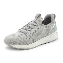 Vivance Damen Sneaker "Freizeitschuh, Halbschuh, Turnschuh, Slip-On-Sneaker", Gr. 40, grau, Obermaterial: 100% Textilmaterial. Decksohle: 100%