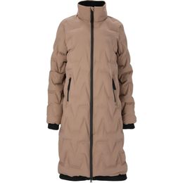 WEATHER REPORT Mantel 'Fosteras' Damen Gr&ouml;&szlig;e XXXL beige / schwarz
