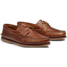Timberland Herren Bootsschuh "CLASSIC BOAT - BOAT SHOE", Gr. 45, braun, Leder, Schuhe, Classic Bootsschuh aus Timberland Premium Leder
