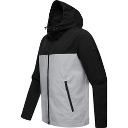 Ragwear Herren Softshelljacke "Shellwie Block", grau, Gr. M, Obermaterial: 100% Polyester. Futter: 100% Polyester, Jacken, wasserdichte Herren