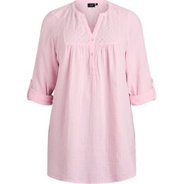 ZIZZI Bluse 'Cavivu' Damen Gr&ouml;&szlig;e 5XL/6XL hellrot
