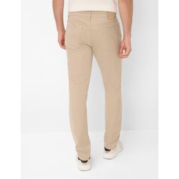 Brax Herren 5-Pocket-Hose "Style CHUCK", beige, Gr. 34, Web, 67% Polyester, 29% Viskose, 4% Elasthan, Hosen