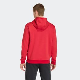 Herren Kapuzensweatshirt "ENTRADA26 HOODIE", rot, Gr. S, adidas Performance, Obermaterial: 70% Baumwolle, 30% Polyester, Sweatshirts