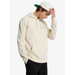 Quiksilver Herren Kapuzensweatshirt "BASIC HOODIE YOUNG MEN"bone, Gr. S, Sweatware, Obermaterial: 60% Baumwolle, 40% Polyester, Sweatshirts, mit