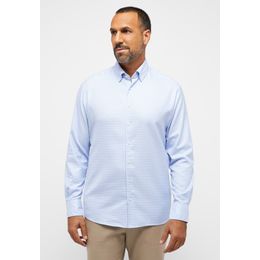 Eterna Herren Langarmhemd "MODERN FIT"hellblau, Gr. 40, Twill, 100% Baumwolle, Hemden, EASY IRON (b&uuml;gelleicht)