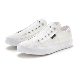 ELBSAND Damen Sneaker "Halbschuh, Slipper, Freizeitschuh, Stoffschuhe, Textilschuhe", Gr. 42, wei&szlig;, Obermaterial: 100% Textilmaterial. Decksohle: