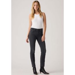 Levi's LEVI'S Damen Straight-Jeans "724 HIGH RISE STRAIGHT"together time, Gr. 31, Denim/Jeans, Obermaterial: 85% Baumwolle, 7% Lyocell, 6% Elastomultiester,
