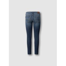Pepe Jeans Damen Skinny-fit-Jeans "SKINNY JEANS LW", blau, Gr. 25, Denim/Jeans, Obermaterial: 99% Baumwolle, 1% Elasthan, Jeans, Low Waist