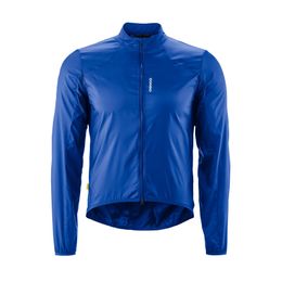 Gonso Herren Fahrradjacke "Road Jacket Wind M", blau, Gr. S, 100% Polyester, Jacken, Herren Radjacke, atmungsaktive Rennrad-Windjacke, Funktionsjacke