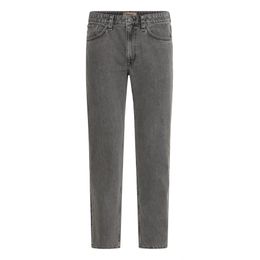 Blend Herren 5-Pocket-Jeans "BHTHUNDER RLX NOOS", grau, Gr. 27, unifarben, Denim/Jeans, Obermaterial: 100% Baumwolle, Jeans, Relaxed Fit, mit