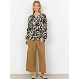 soyaconcept Damen Blusentop "Soya Concept Shirt SC-IONA 1", schwarz-wei&szlig;, Gr. XS, Obermaterial: 100% Viskose, Blusen