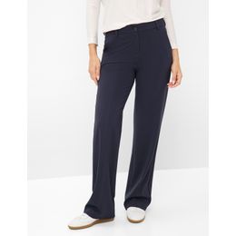 Brax Damen 5-Pocket-Hose "Style MAINE", blau, Gr. 48, 63% Viskose, 33% Polyamid, 4% Elasthan, Hosen